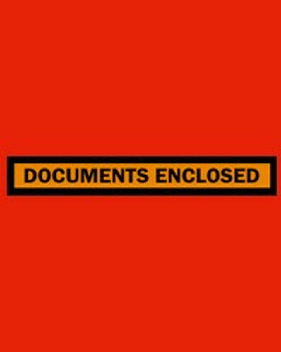 Printed Doculopes Envelope Red – Fast Pac